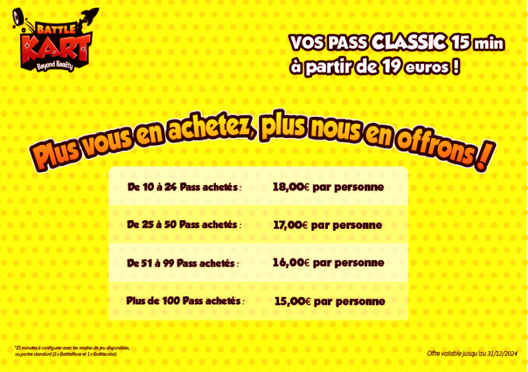 BattleKart - Votre karting avec réalité augmentée à Arcachon