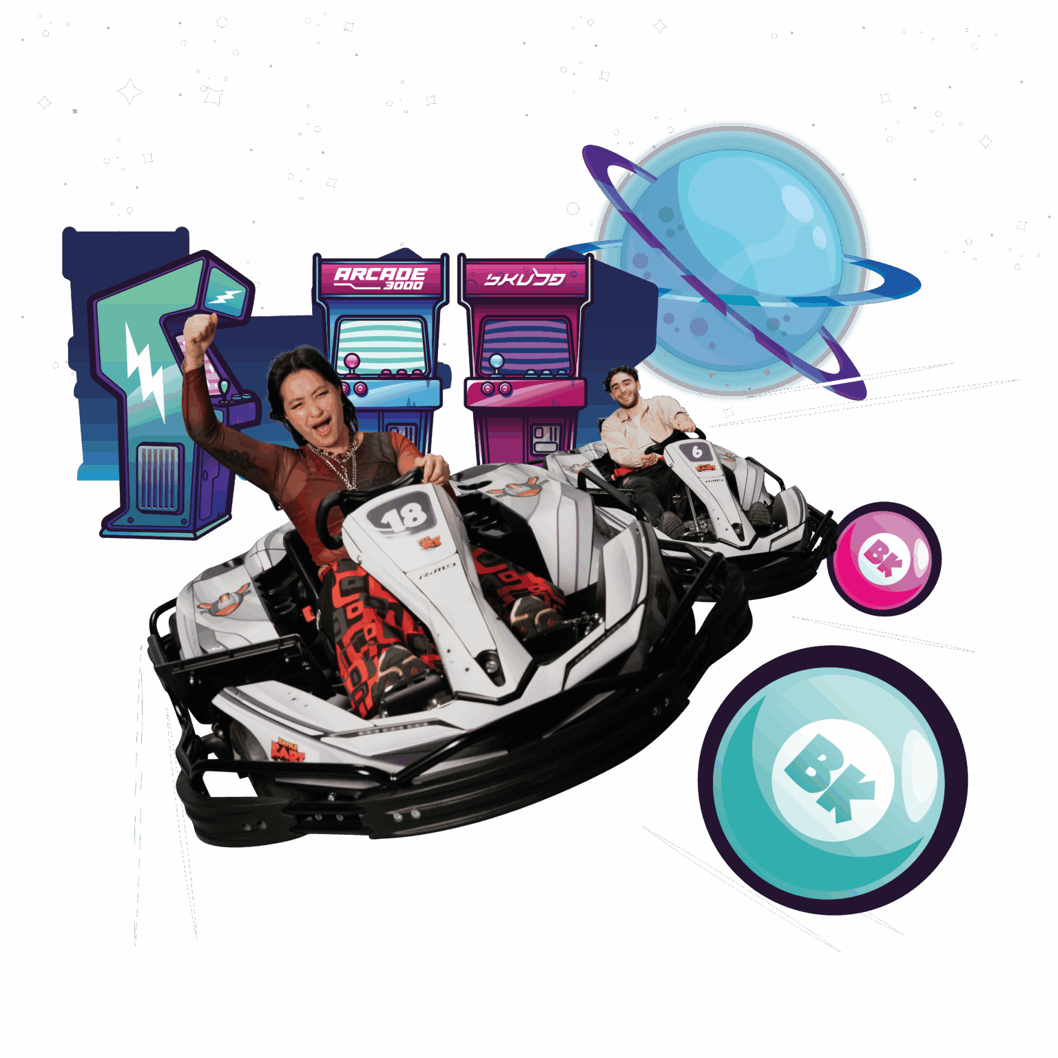 BattleKart - BattlePool, the world's largest pool table